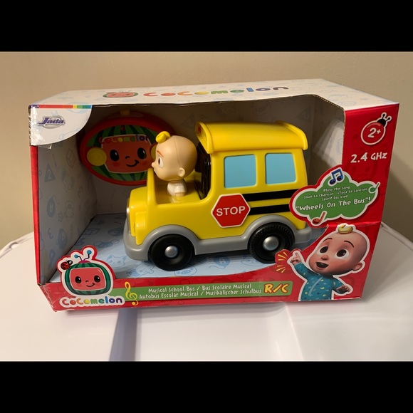 Toys | Cocomelon Remote Control Jj Musical School Bus | Poshmark
